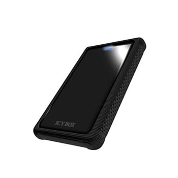 USB 3.0 Black External Case for 2.5" SATA/SSD from Icybox - IB-223U3-B ...