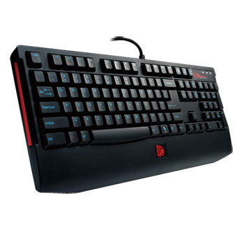 Thermaltake Tt eSPORTS Knucker Gaming Keyboard with Plunger switch Keys ...