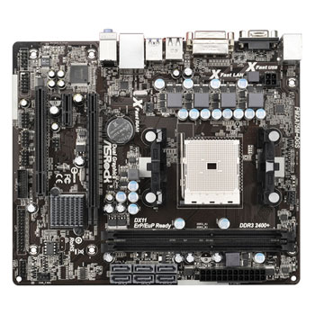 ASRock FM2A75M-DGS AMD A75 FCH Socket FM2 Motherboard LN48847 | SCAN UK