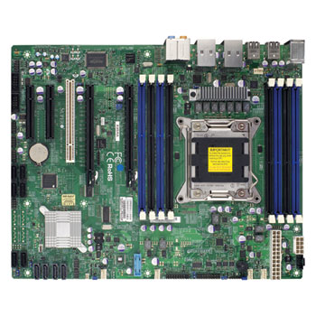 Supermicro X9SRA Intel C602 Socket 2011 Xeon Motherboard LN49194 | SCAN UK