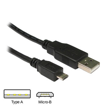 Micro USB to Micro B 2.0 Cable - 1.8 Metre LN50008 - CDL-160 | SCAN UK