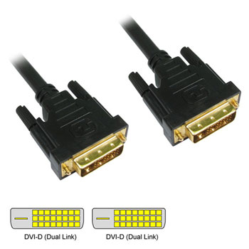 Scan 1000cm DVI-D DL Cable LN50005 - CDL-DV210 | SCAN UK