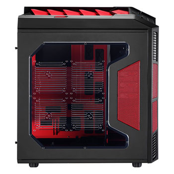 Aerocool X-Predator Devil Red USB 3.0 Full Tower Gaming Case w/o PSU ...