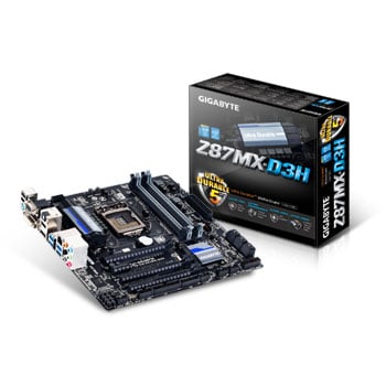 Gigabyte GA-Z87MX-D3H Intel Z87 Socket 1150 Motherboard LN50997 | SCAN UK