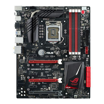 ASUS ROG Maximus VI HERO Intel Z87, S 1150 Motherboard LN51128 ...