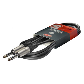 3m Stagg Stereo 6.3mm Jack to Jack Audio Cable LN52111 - SAC3PS DL ...