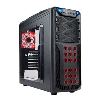 In Win GT1 Mid Tower Gaming Case LN52502 - 1ABWAF-000010 | SCAN UK