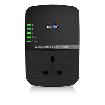 BT Multiport Broadband Extender 500 Add-on Passthrough 3xRJ45 LN52525 ...