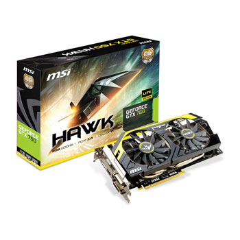 MSI GTX 760 HAWK Twin Frozr OC 2GB Nvidia PCI Express Graphics Card ...