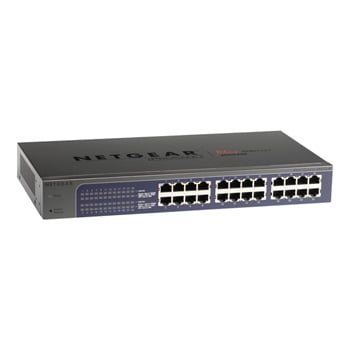 NetgearJGS524E 24 Port Gigabit Network Switch with QoS, VLAN and ...