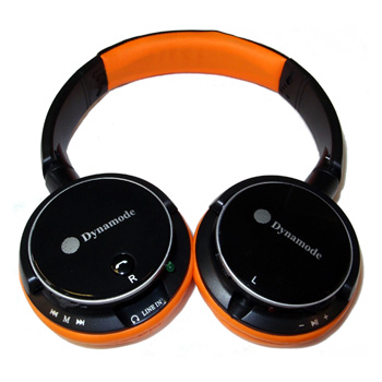 Dynamode Stereo Bluetooth Wireless Headphones with FM Radio/SD Slot ...