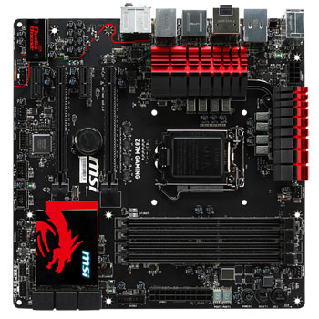 MSI Z87M-GAMING Micro-ATX Motherboard LN54905 | SCAN UK