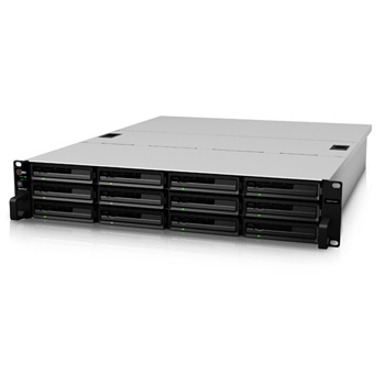 Synology RS3614XS+ 12 Bay 2U Rackmount NAS, Quad Core 3.3GHZ CPU, 8GB ...