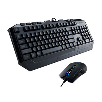 CM Storm Devastator Gaming Multimedia Backlit Keyboard & Gaming Mouse ...