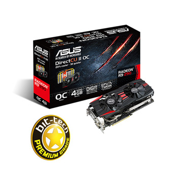 ASUS Radeon R9 290 Direct CU II OC 4GB AMD PCI Express Graphics Card ...