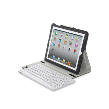 Belkin Bluetooth Rechargable Keyboard with Stand for iPAD 2/3 White ...