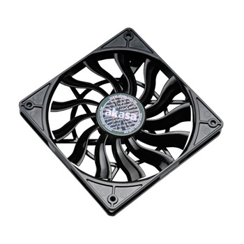 Akasa 120mm Slim Fan Designed for HTPC or Slim System LN56363 - AK ...