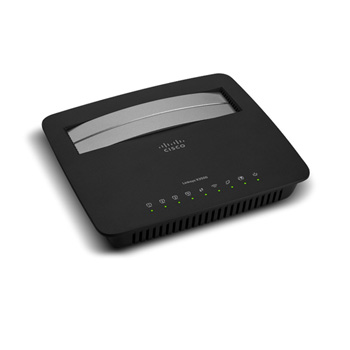Linksys X3500 Wireless-N Concurrent ADSL2/2+ Dual Band Gigabit Modem ...