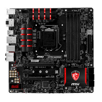 MSI Z97M GAMING Micro-ATX Motherboard LN57226 | SCAN UK