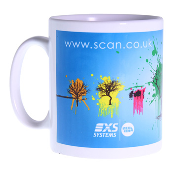 Scan 3XS 'Trees' Design Mug LN57445 | SCAN UK