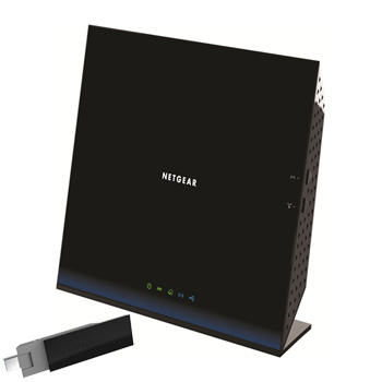 Netgear 11ac ADSL Router with 11ac USB Adaptor LN57483 - D6200+USB ...