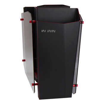 IN Win S Frame Concept Full Black Aluminum Tower with Tempered Glass ...