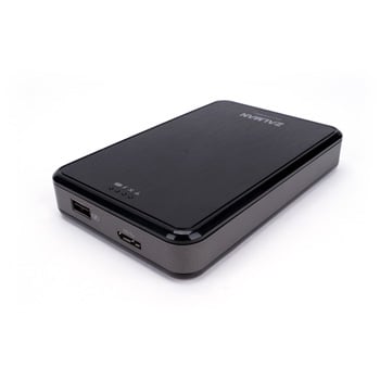 Wireless (WiFi) Battery Powered (5200mAh) HDD enclousure for 2.5" 9.5mm ...