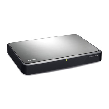 Silent & fanless NAS with HDMI Out NAS from Qnap HS-251 inc Intel 2 ...