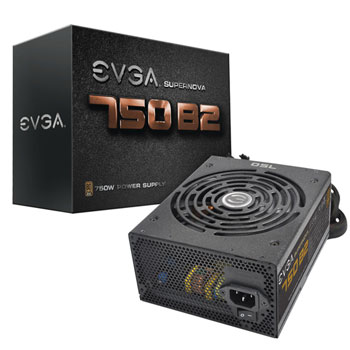 EVGA SuperNOVA 750W Hybrid Modular Power Supply LN58500 - 110-B2-0750 ...