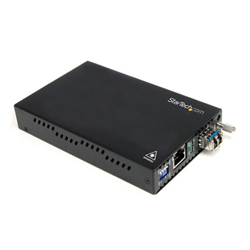 StarTech Gigabit Multi Mode Fiber Media Converter LN58687 - ET91000LC2 ...