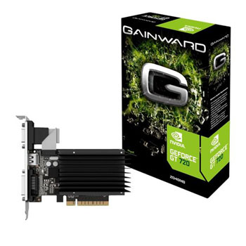 Gainward NVIDIA GT 720 SilentFX Graphics Card - 2GB LN59085 - 426018336 ...