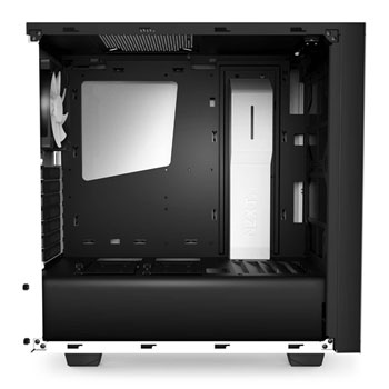 NZXT Source S340 White Mid Tower Case LN59123 - CA-S340W-W1 | SCAN UK