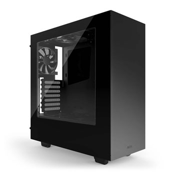 NZXT Source 340 Compact Mid Tower Case LN59124 - CA-S340W-B1 | SCAN UK