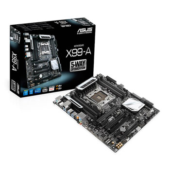 ASUS X99-A Intel Haswell Extreme ATX Motherboard LN59386 - 90MB0K50 ...