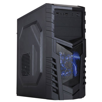 CiT Defender Mid Tower PC Case with 500W PSU LN59740 - DEFENDER | SCAN UK