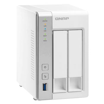 QNAP TS-231 2 Bay All In One NAS Gigabit LAN, USB 3.0 LN60482 | SCAN UK
