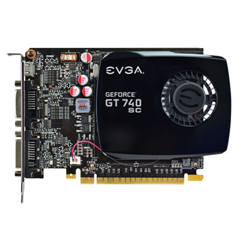 EVGA GeForce GT 740 Superclocked Graphics Card - 2GB LN60990 - 02G-P4 ...