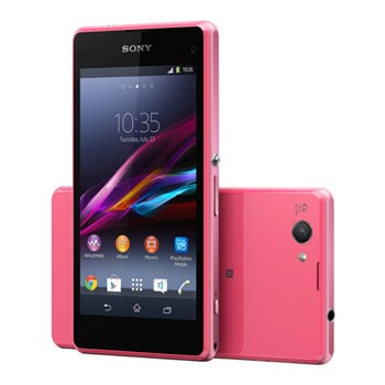 Pink Sony Xperia Z1 Compact 16GB Unlocked 4G Android Smart-Phone ...