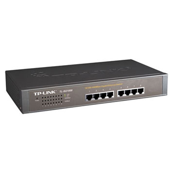 TP-LINK Server Rack Mountable 8 Port Gigabit Network Switch LN61822 ...