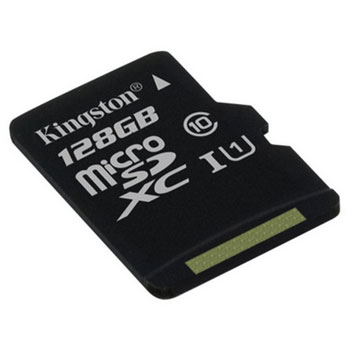 128GB MicroSD C10 from Kingston SDCX10/128GBSP LN61991 | SCAN UK