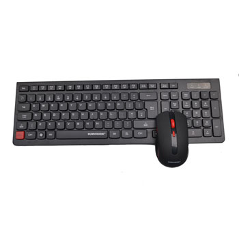 Black Sumvision Wireless Paradox 4 PC/Mac Keyboard/Mouse Set LN62185 ...