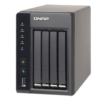 NAS BOX 4 Bays with Dual Gigabit lan, USB 3.0 Qnap LN62621 - TS-453S ...