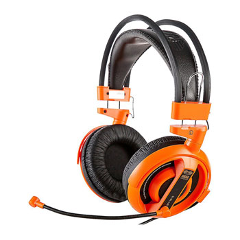 E-Blue Cobra Pro Gaming Headset Orange LN62689 - EHS013OG | SCAN UK