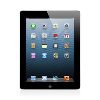 Apple iPad 4 64GB WiFi + Cellular 4G/LTE Tablet Black Apple Certified ...