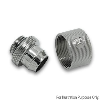 White EK-ACF 13/19mm Soft Tube Water Cooling Compression Fitting ...