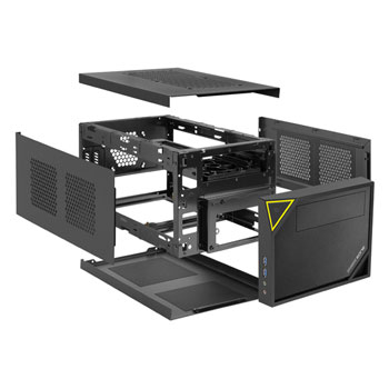 Sharkoon SHARK ZONE Mini ITX Case LN62984 - 4044951016426 | SCAN UK