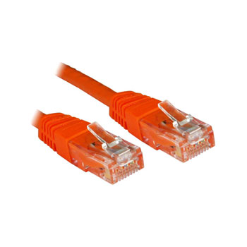 Xclio CAT6 0.25M Snagless Moulded Gigabit Ethernet Cable RJ45 Orange ...