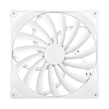 Silverstone 180mm FM182 Super Slim FM White Computer Case Fan LN63244 ...