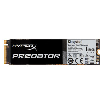HyperX 480GB Predator M.2 PCI Express AIC SSD/Solid State Drive LN63372 ...