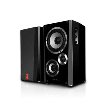 Microlab X5 120 Watt 2.0 Wood Multimedia Stereo Speakers LN63382 - MI ...